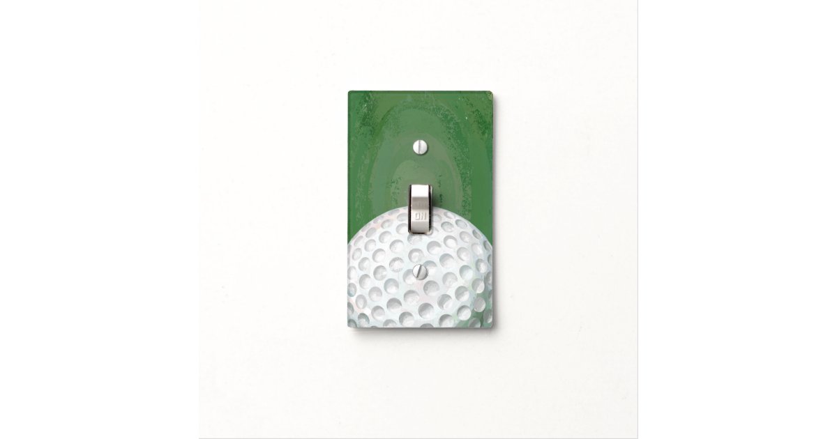 Golf Ball Light Switch Cover | Zazzle