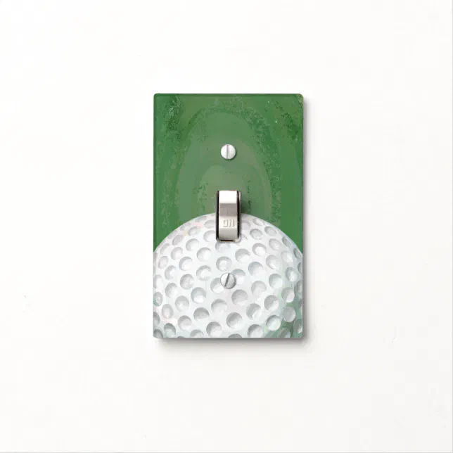 Golf Ball Light Switch Cover | Zazzle