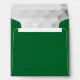Golf Ball Look Green Personalized Envelope | Zazzle