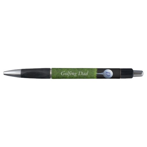 Golf Ball Monogram Golfing Dad Pen for Golfers | Zazzle