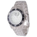 Golf ball, monogram, watch | Zazzle