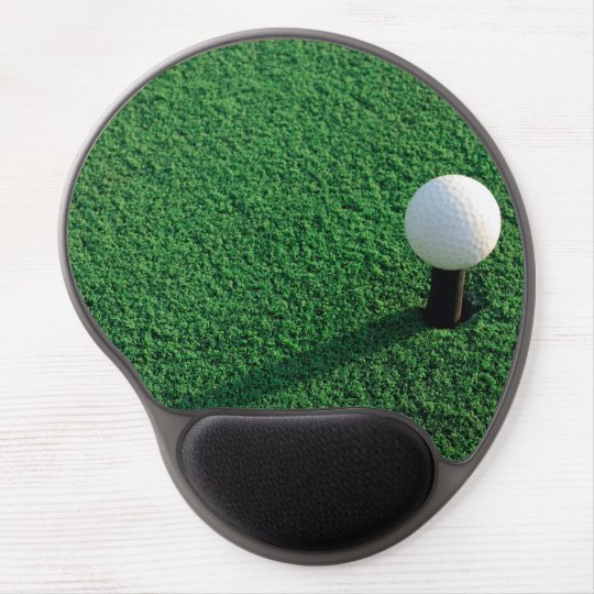 Golf Ball on Tee Gel Mouse Pad | Zazzle.com