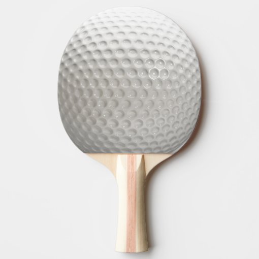 Golf Ball Sport Ping Pong Paddle | Zazzle