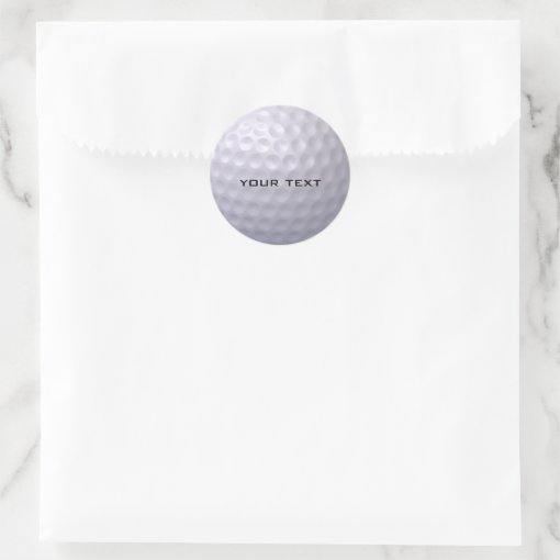 Golf Ball Sticker | Zazzle