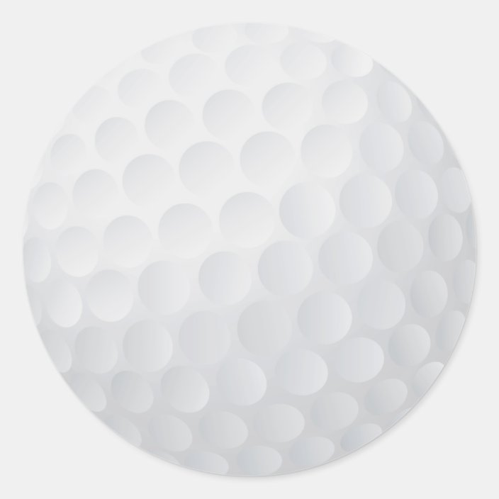 golf ball sticker | Zazzle.com