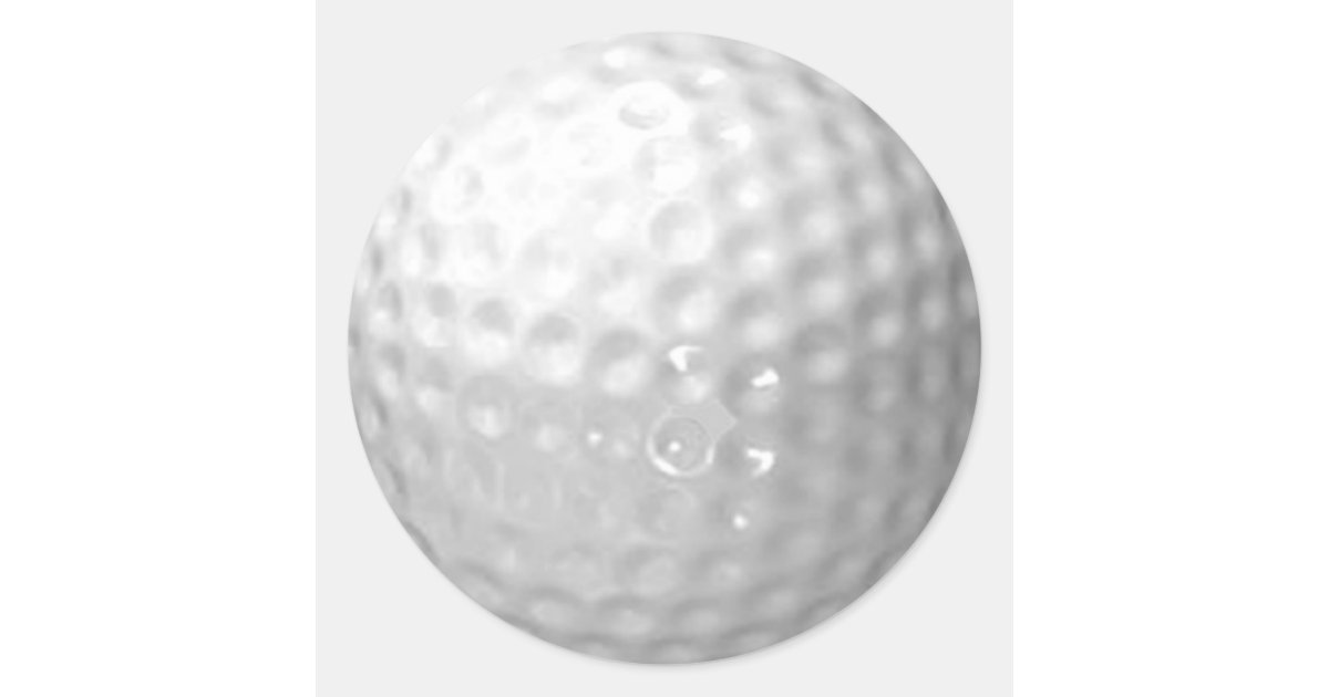 golf ball stickers | Zazzle