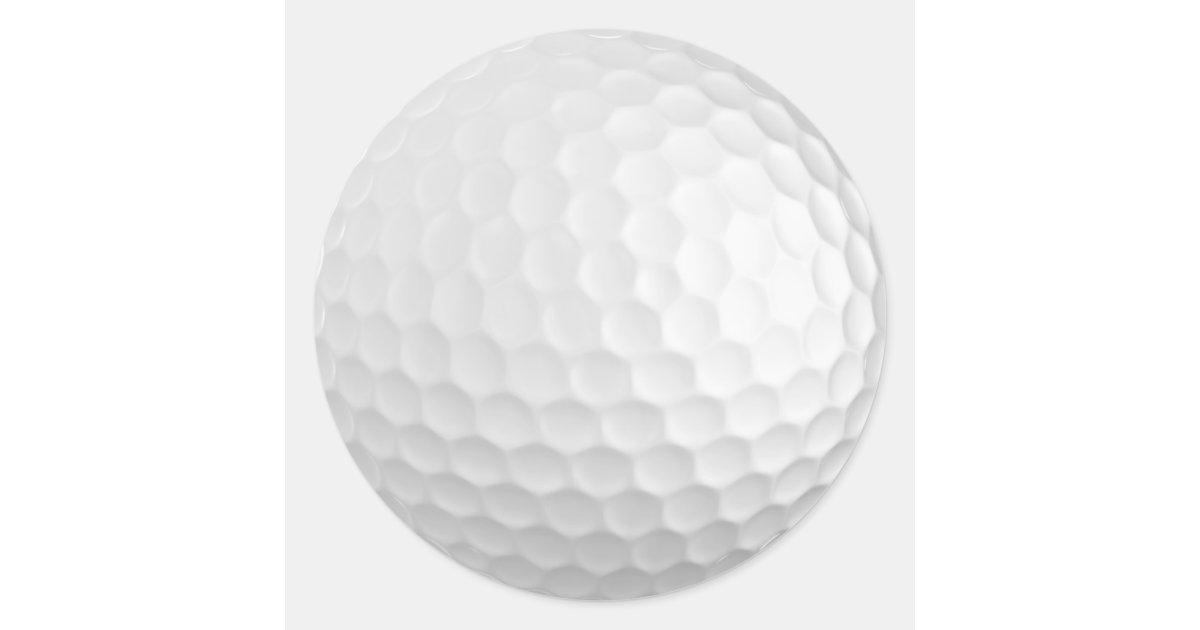 Golf ball stickers | Zazzle