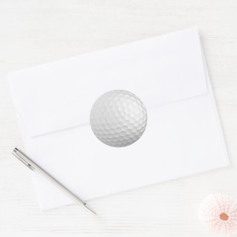 Golf ball stickers | Zazzle