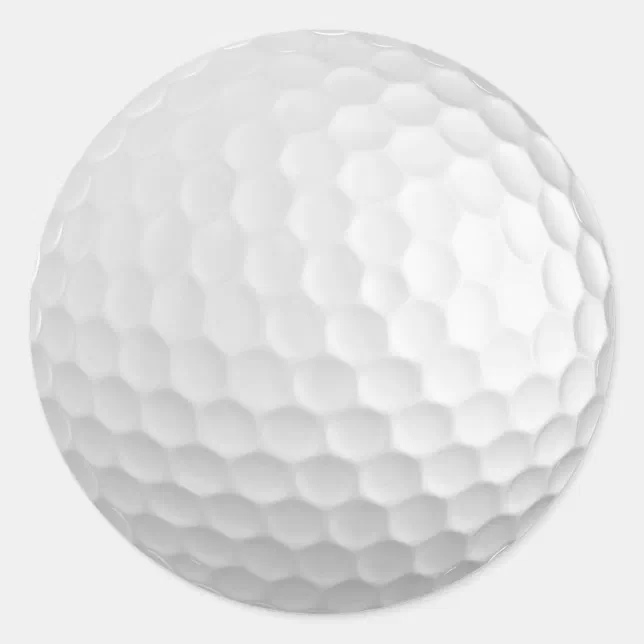 Golf ball stickers | Zazzle