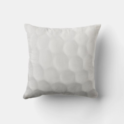Golf Ball Throw Pillow | Zazzle