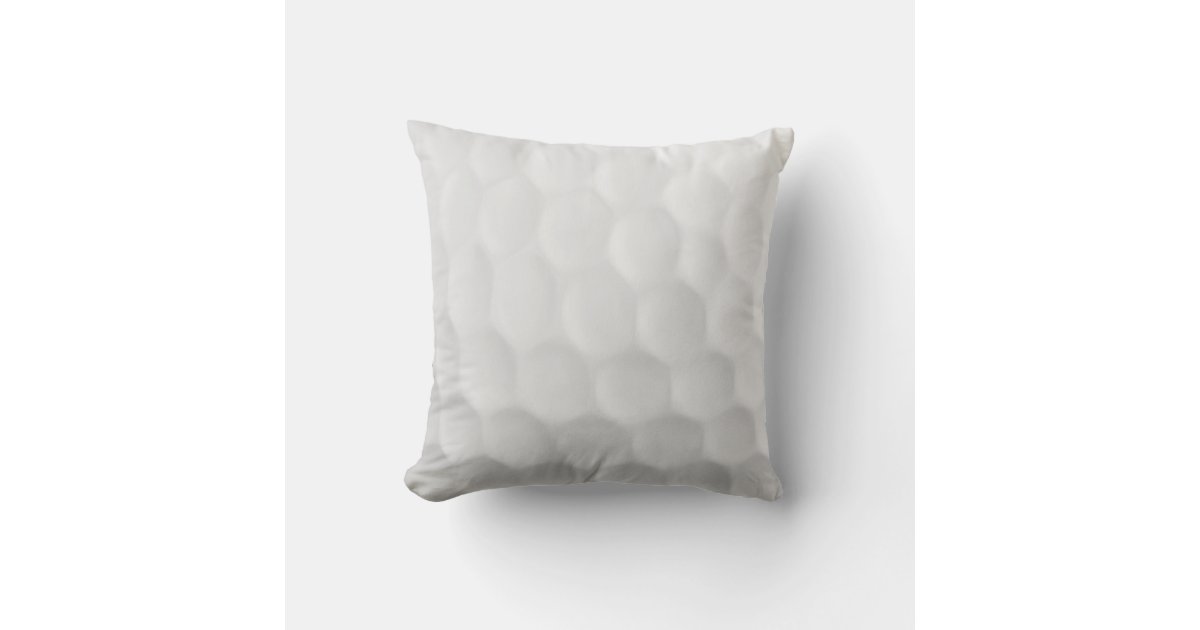 Golf Ball Throw Pillow | Zazzle