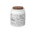 Golf Balls custom candy jar | Zazzle