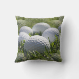 Golf Balls Pillow | Zazzle