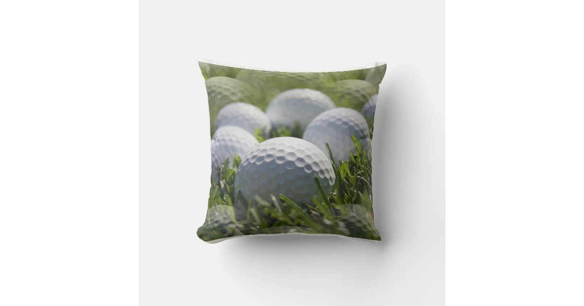 Golf Balls Pillow | Zazzle