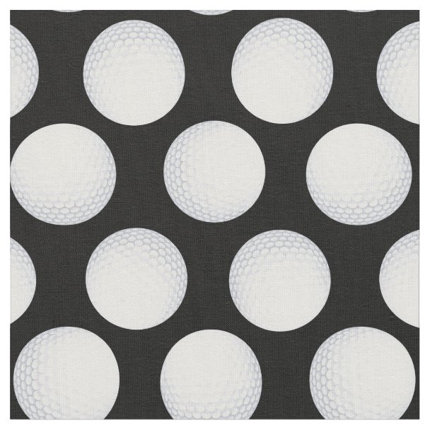 Golf Course Sports Fabric | Zazzle