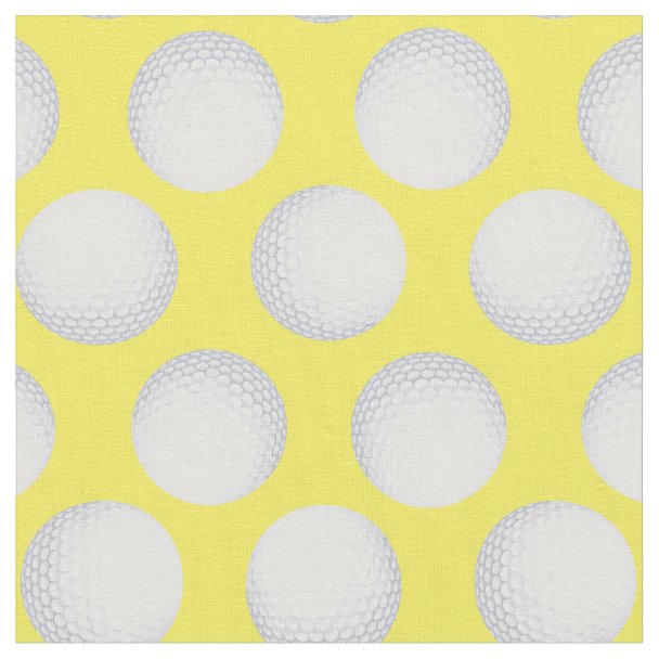 Golf Course Sports Fabric | Zazzle