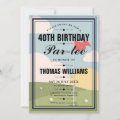 Golf Birthday Partee Party Invitation | Zazzle