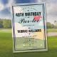 Golf Birthday Partee Party Invitation | Zazzle