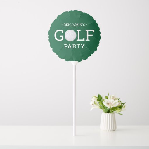 Golf Birthday Party Balloon | Zazzle