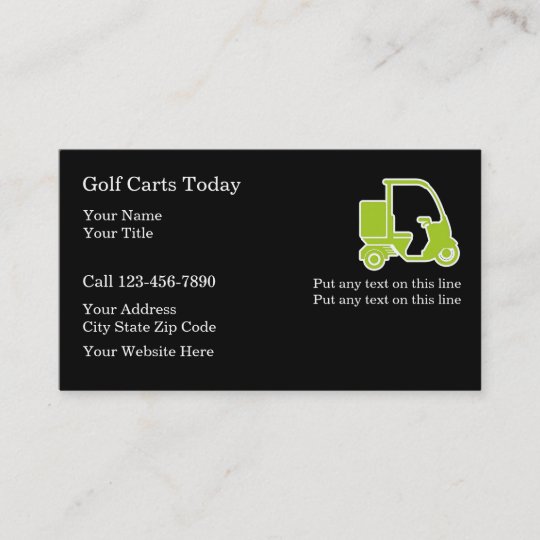 Golf Business Cards | Zazzle.com