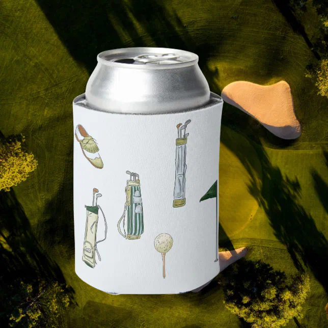 Golf Can Cooler | Zazzle