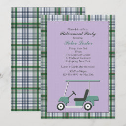 Golf Cart Invitation | Zazzle