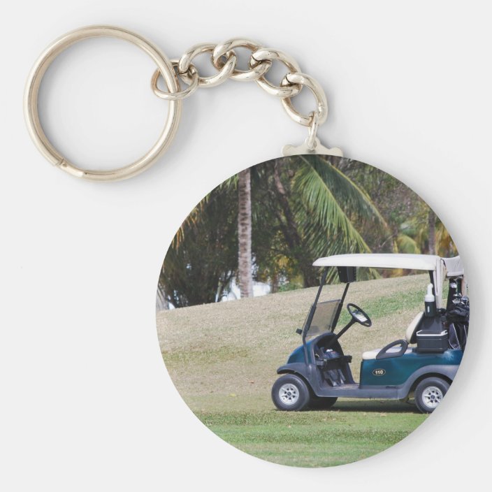 Golf Cart Keychain | Zazzle.com