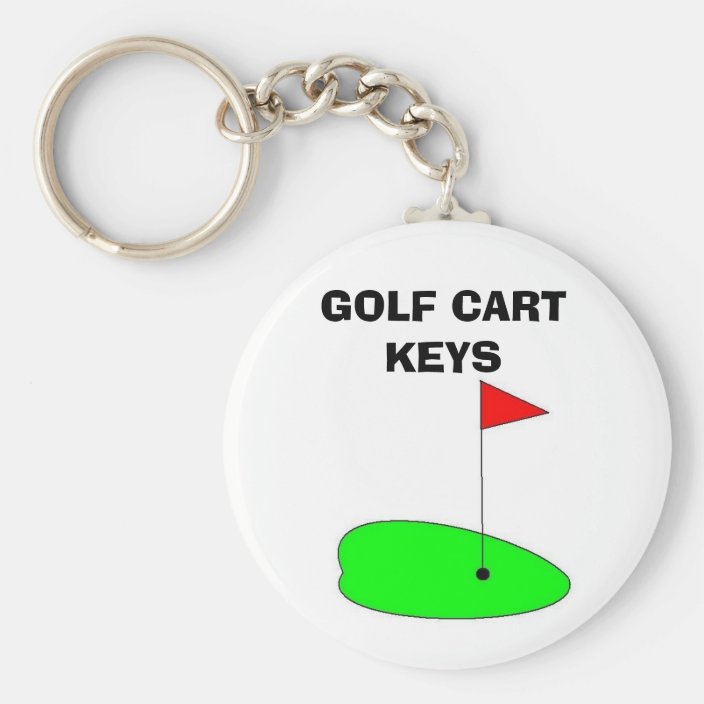 GOLF CART KEYS KEYCHAIN | Zazzle.com