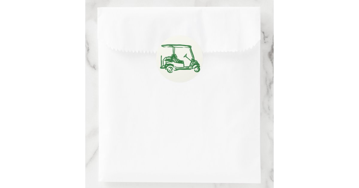 Golf classic round sticker | Zazzle
