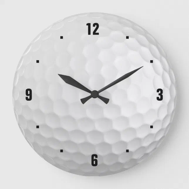 Golf Clock | Zazzle