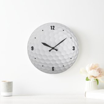 Golf Clock | Zazzle