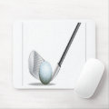 Golf club and golf ball design mouse pad | Zazzle
