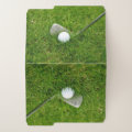 Golf Club and Golf Ball File Folder | Zazzle