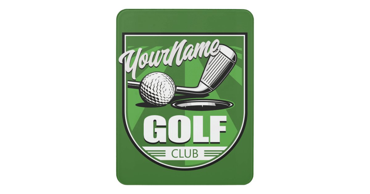Golf Club NAME Pro Golfer Player Personalized Door Sign | Zazzle