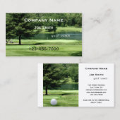 Golf Coach or Instructor Business Card | Zazzle