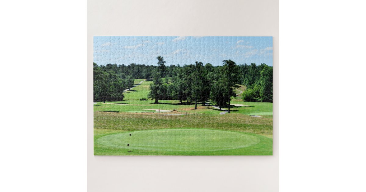 Golf Course Greens Jigsaw Puzzle | Zazzle