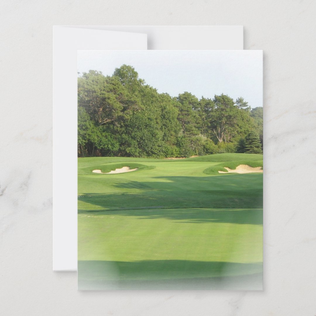 Golf Course Invitation | Zazzle