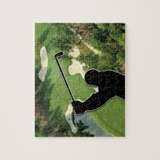 Golf Course Jigsaw Puzzle | Zazzle