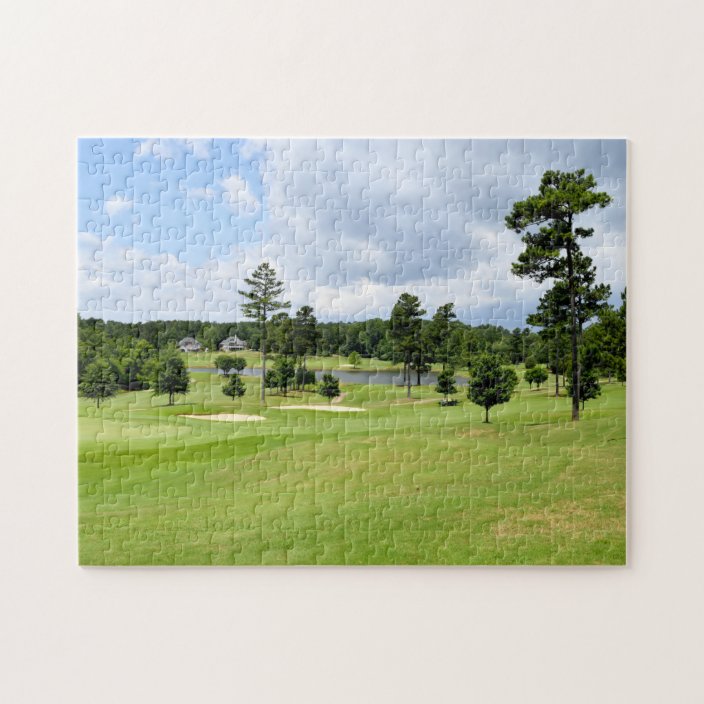 Golf Course Landscape Jigsaw Puzzle | Zazzle.com