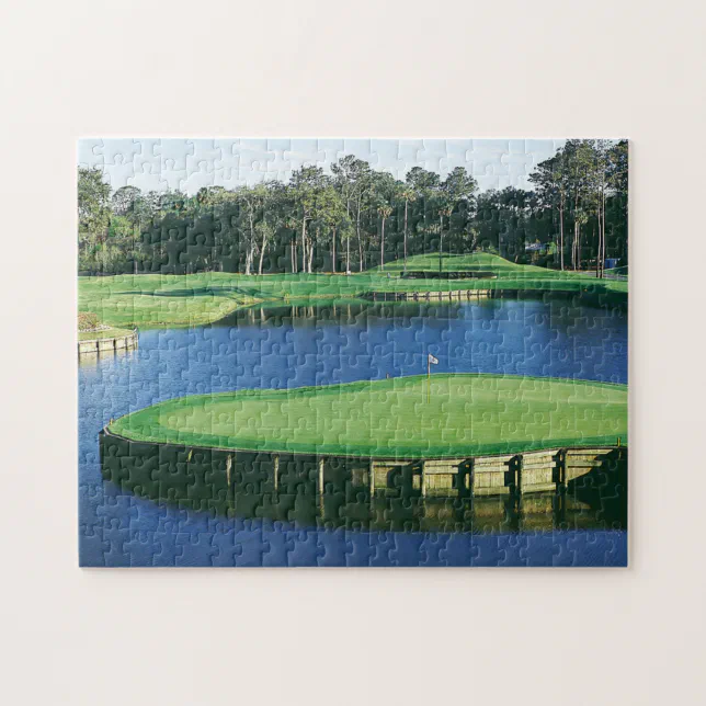 Golf Course landscape puzzle | Zazzle