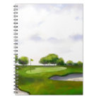Golf Ball on Course Notebook | Zazzle.com