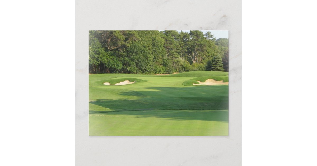 Golf Course Postcard | Zazzle