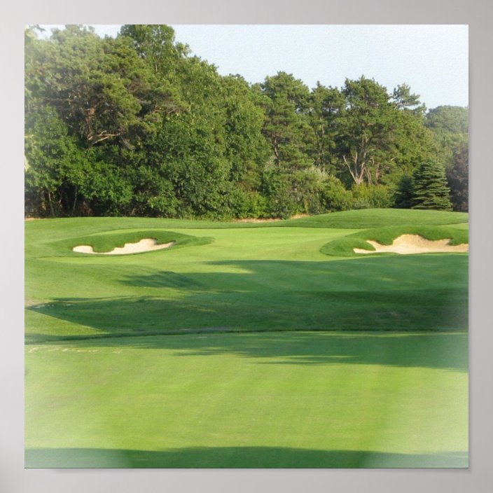 Golf Course Poster Print | Zazzle.com