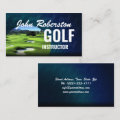 Golf Courses Business Card | Zazzle