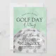 Golf Day Outing | Golf Themed Green Invite | Zazzle