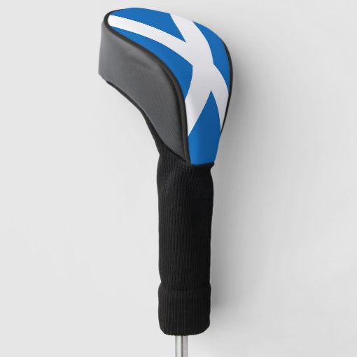 Golf Driver Cover with Flag of Scotland, UK | Zazzle