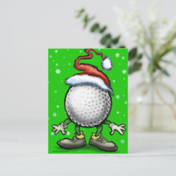 Golf Elf Postcard | Zazzle