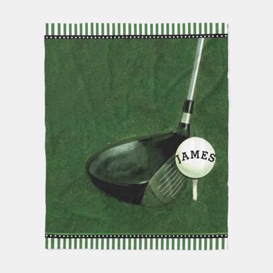 Golf Fleece Blanket | Zazzle.com
