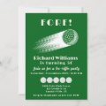 Golf Fore Tee-Riffic Green 50th Birthday Party Invitation | Zazzle