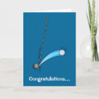Congratulations, Golf, Hole-In-One Card | Zazzle.com